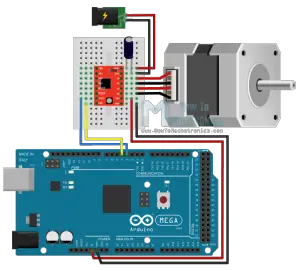 How To Control Stepper Motor with A4988 Driver and Arduino
