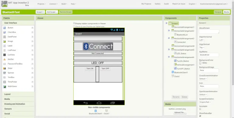 How To Build Custom Android App For Your Arduino Project Using Mit App
