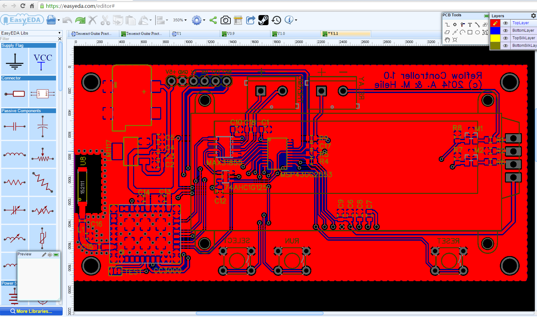 Online Circuit Schematic Editor