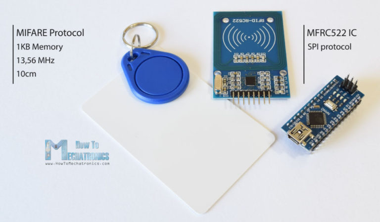 How Rfid Works And How To Make An Arduino Based Rfid Door Lock How To Mechatronics
