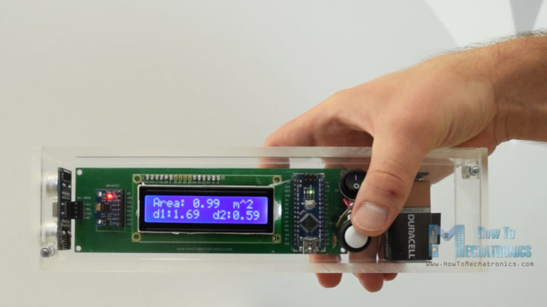 Arduino Range Measurer And Digital Spirit Level Project