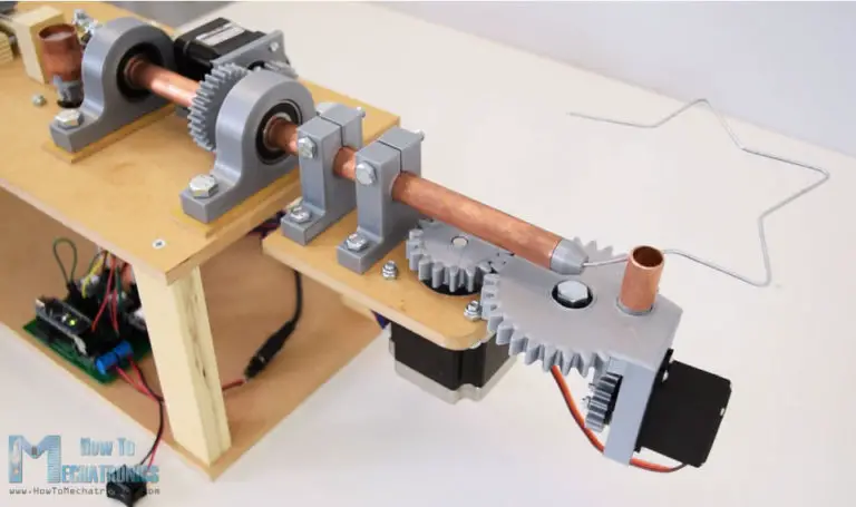 Arduino 3D Wire Bending Machine - How To Mechatronics