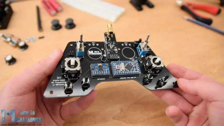 Diy Arduino Rc Transmitter How To Mechatronics