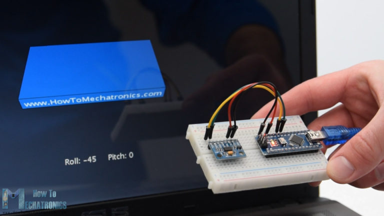How To Track Orientation With Arduino And Adxl345 Accelerometer How