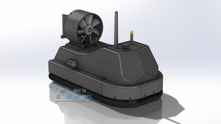 DIY Arduino based RC Hovercraft - How To Mechatronics DIY Arduino based RC Hovercraft - How To Mechatronics