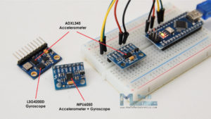 How To Track Orientation with Arduino and ADXL345 Accelerometer - How ...