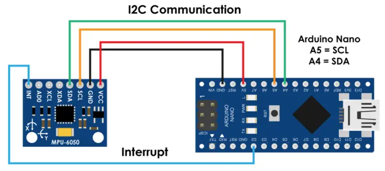 Arduino and MPU6050 Accelerometer and Gyroscope Tutorial