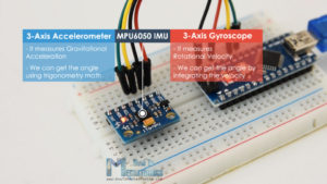 Arduino and MPU6050 Accelerometer and Gyroscope Tutorial