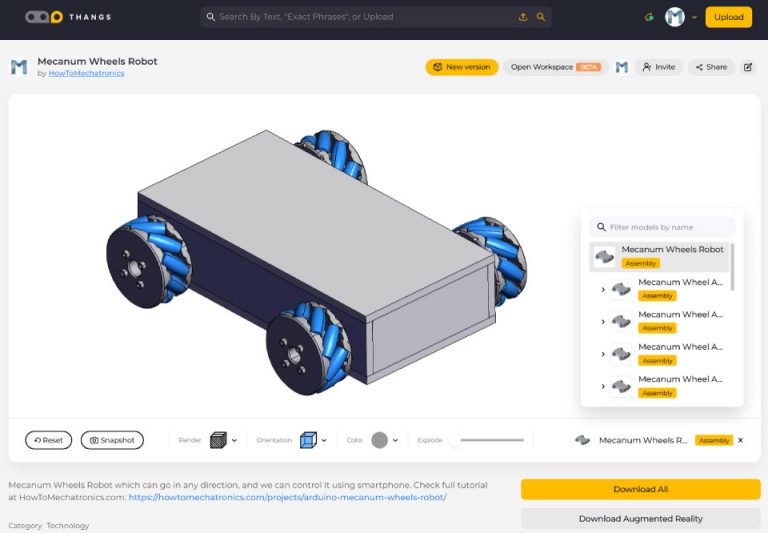 Arduino Mecanum Wheels Robot - How To Mechatronics