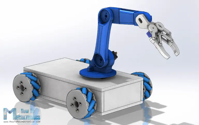 Arduino Robot Arm and Mecanum Wheels Platform Automatic Operation Arduino Robot Arm and Mecanum Wheels Platform Automatic Operation