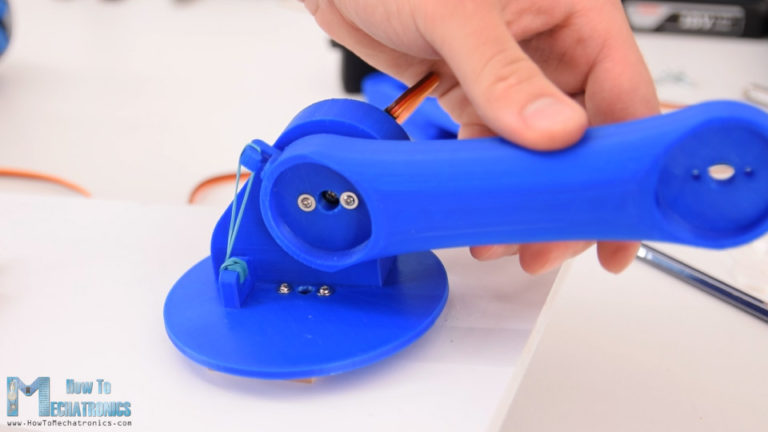 Arduino Robot Arm and Mecanum Wheels Platform Automatic Operation