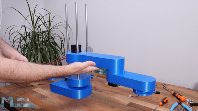 Scara Robot How To Build Your Own Arduino Based Robot