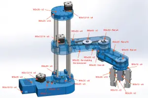 SCARA Robot | How To Build Your Own Arduino Based Robot