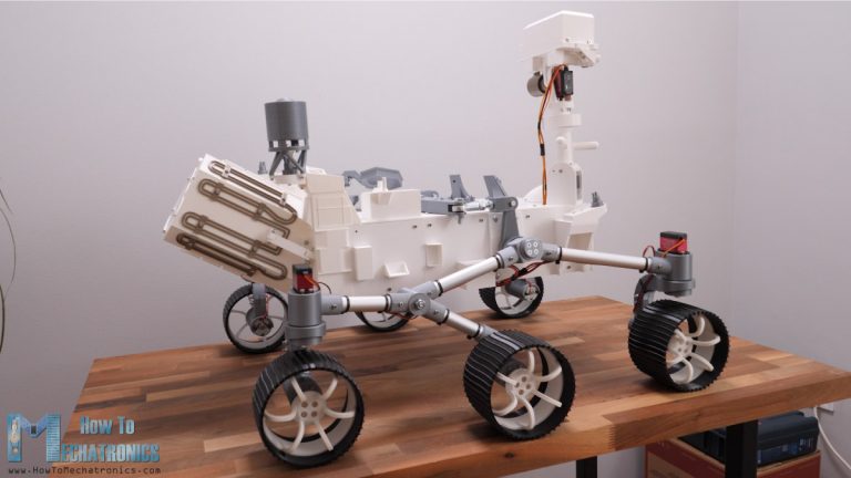 DIY Mars Perseverance Rover Replica - Arduino based Project