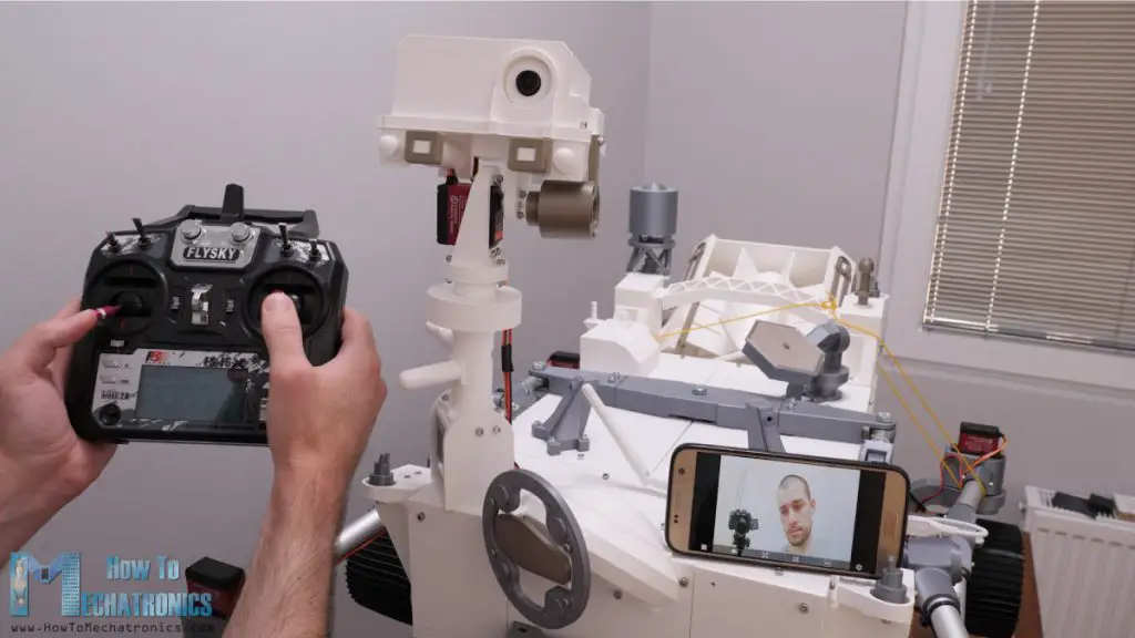 DIY Mars Perseverance Rover Replica - Arduino based Project