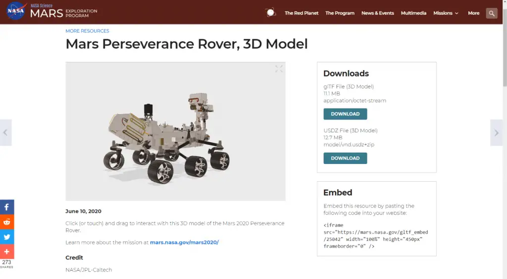DIY Mars Perseverance Rover Replica - Arduino based Project DIY Mars Perseverance Rover Replica - Arduino based Project