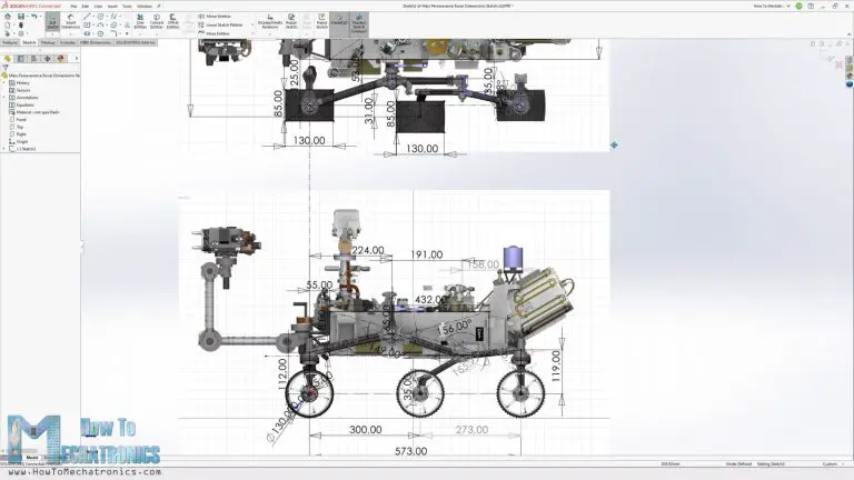 DIY Mars Perseverance Rover Replica - Arduino based Project