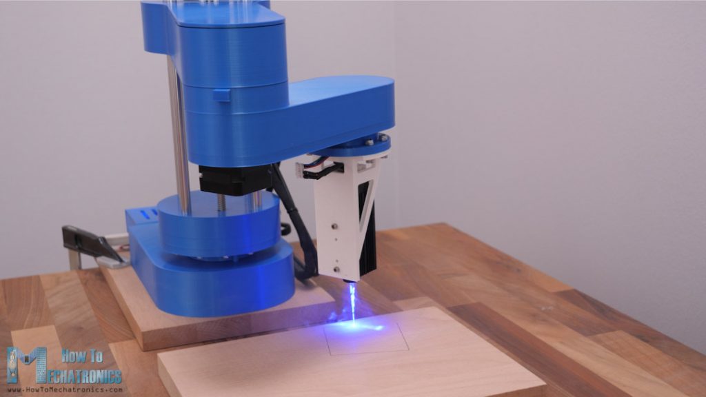 Laser Engraving with DIY Arduino SCARA Robot - How To Mechatronics
