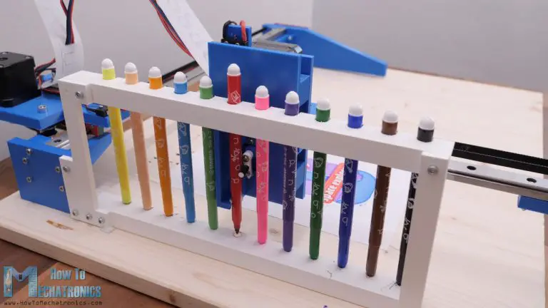 DIY Pen Plotter with Automatic Tool Changer | CNC Drawing Machine