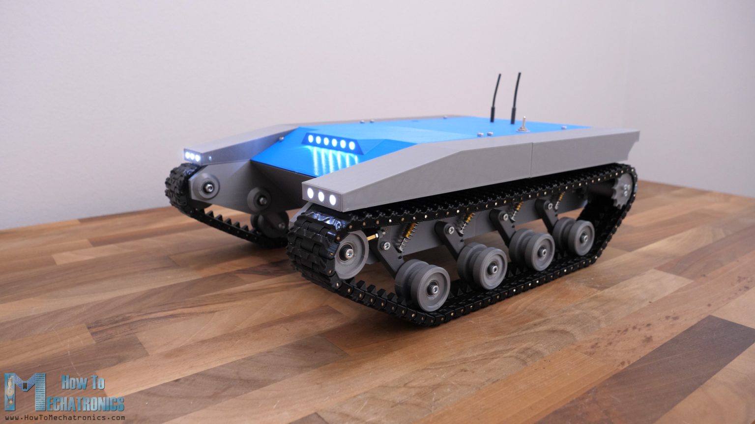 Fully 3D Printed TANK - Tracked Robot Platform