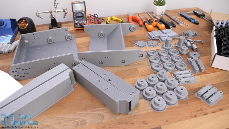 Fully 3D Printed TANK - Tracked Robot Platform