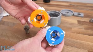 How Planetary Gears Work - 3D Printed Planetary Gearbox Design and Test
