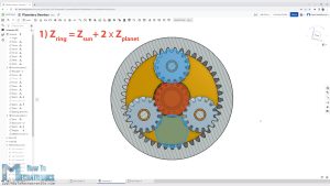 How Planetary Gears Work - 3D Printed Planetary Gearbox Design and Test