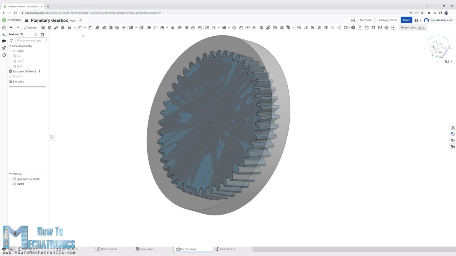 How Planetary Gears Work - 3D Printed Planetary Gearbox Design and Test