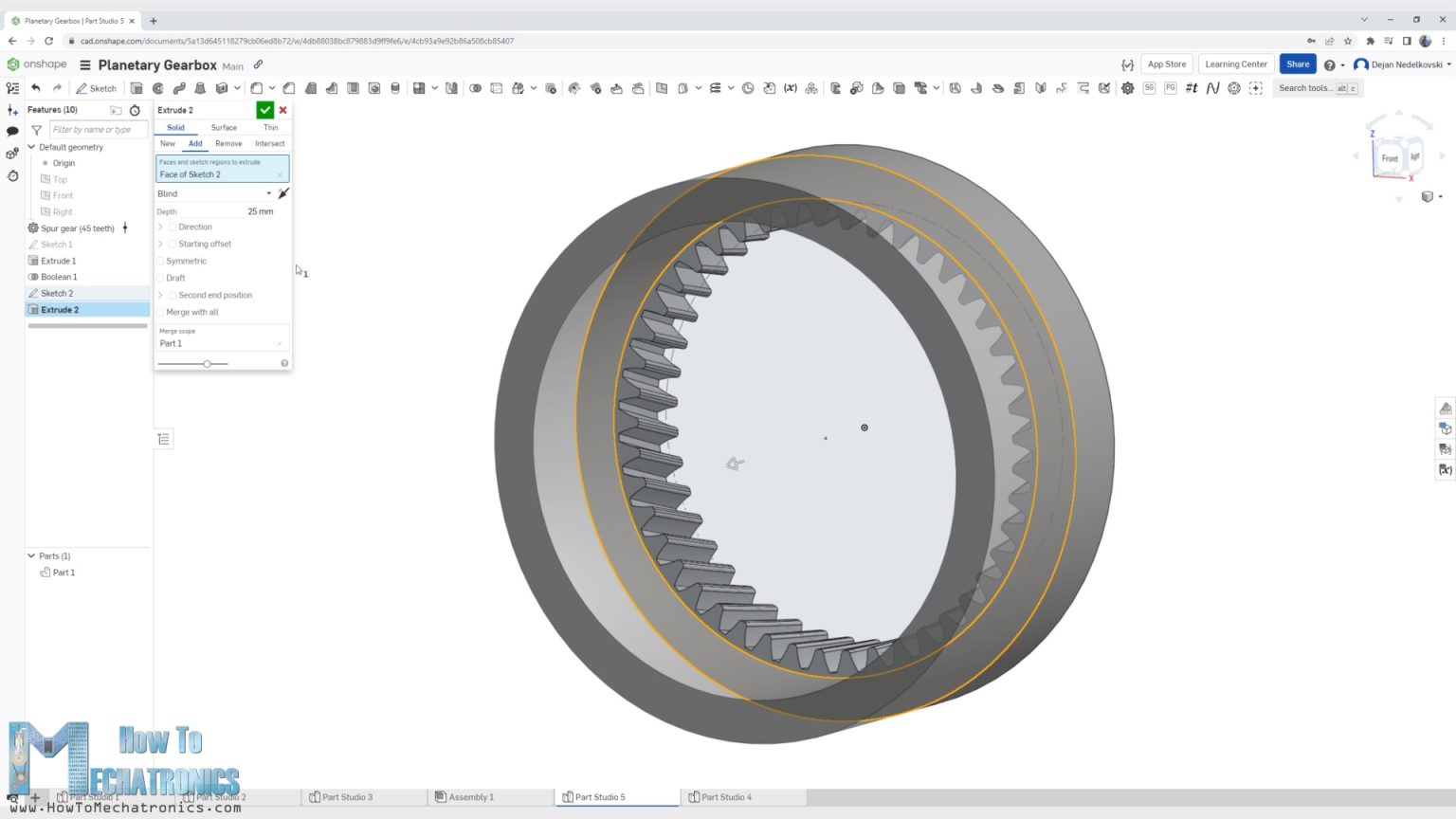 How Planetary Gears Work - 3D Printed Planetary Gearbox Design and Test