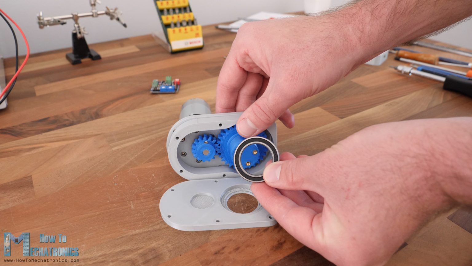 How to Turn any DC Motor into a Servo Motor - How To Mechatronics