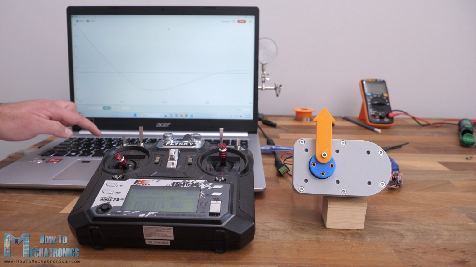 How to Turn any DC Motor into a Servo Motor - How To Mechatronics