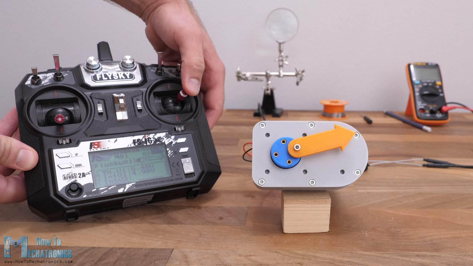 How to Turn any DC Motor into a Servo Motor - How To Mechatronics