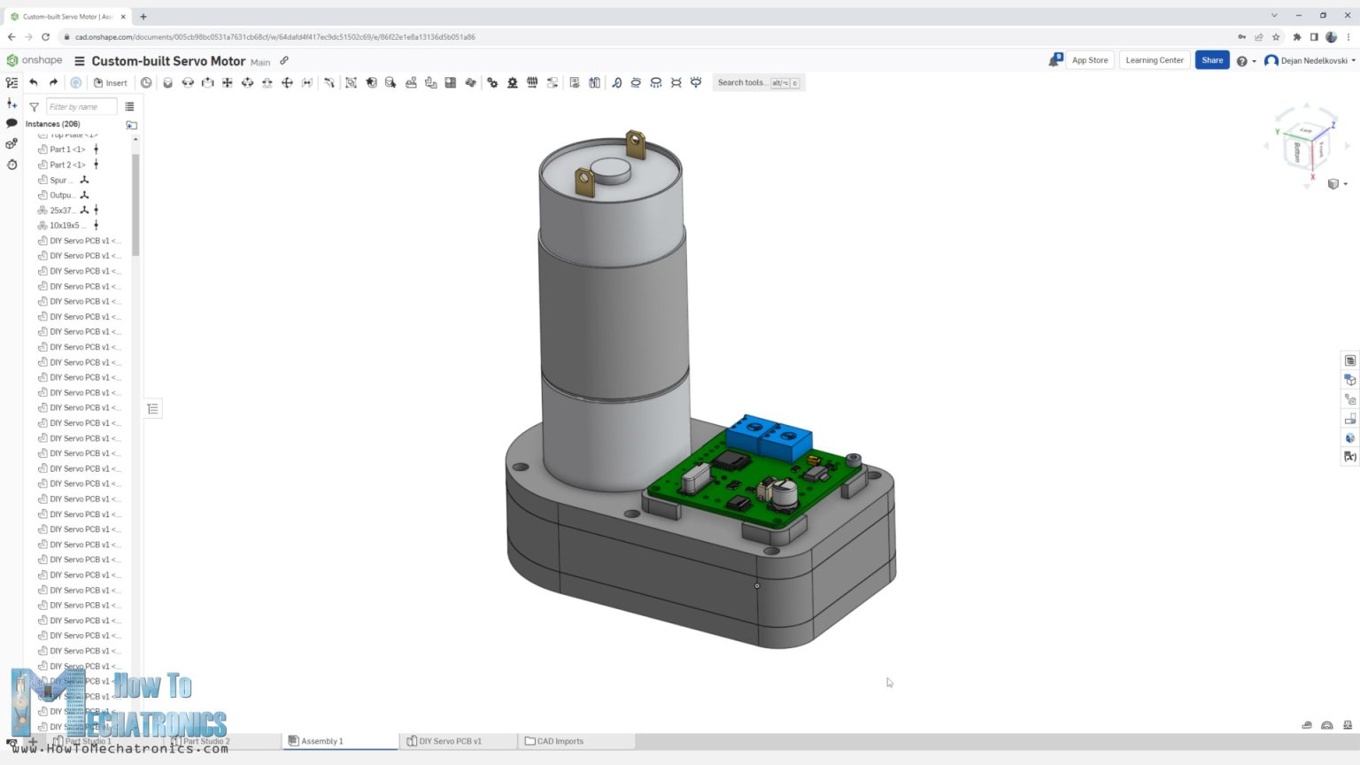 How to Turn any DC Motor into a Servo Motor - How To Mechatronics