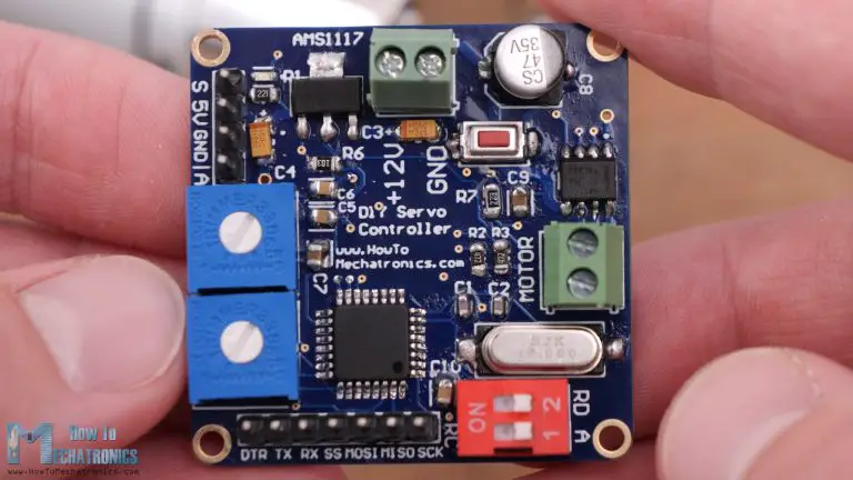 How to Turn any DC Motor into a Servo Motor - How To Mechatronics
