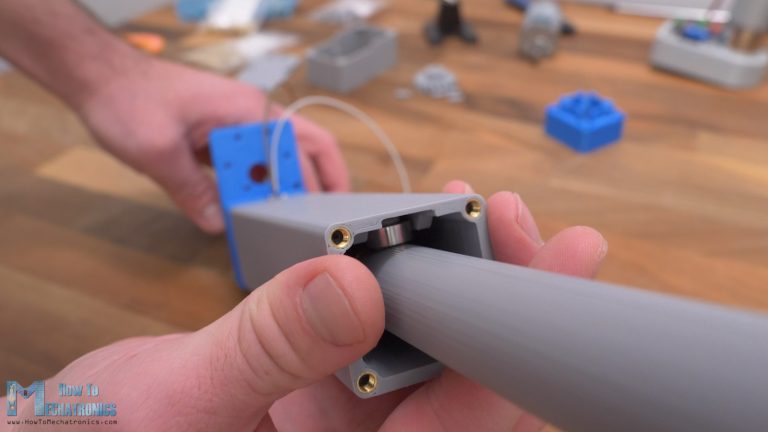 How To Make a Linear Servo Actuator with Position Feedback