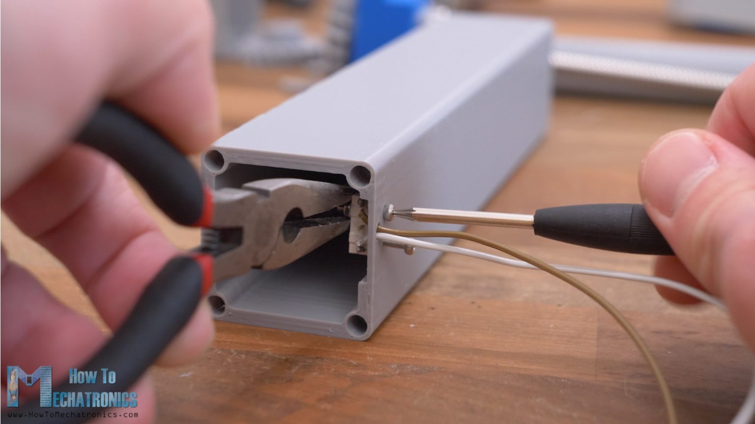 How To Make a Linear Servo Actuator with Position Feedback