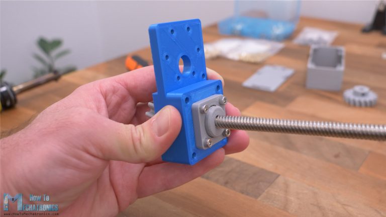How To Make a Linear Servo Actuator with Position Feedback