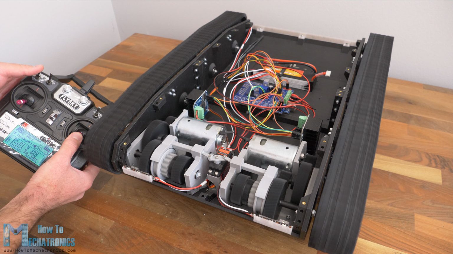 Making a BEAST of a 3D Printed RC TANK with Dual Speed Gearbox - How To ...