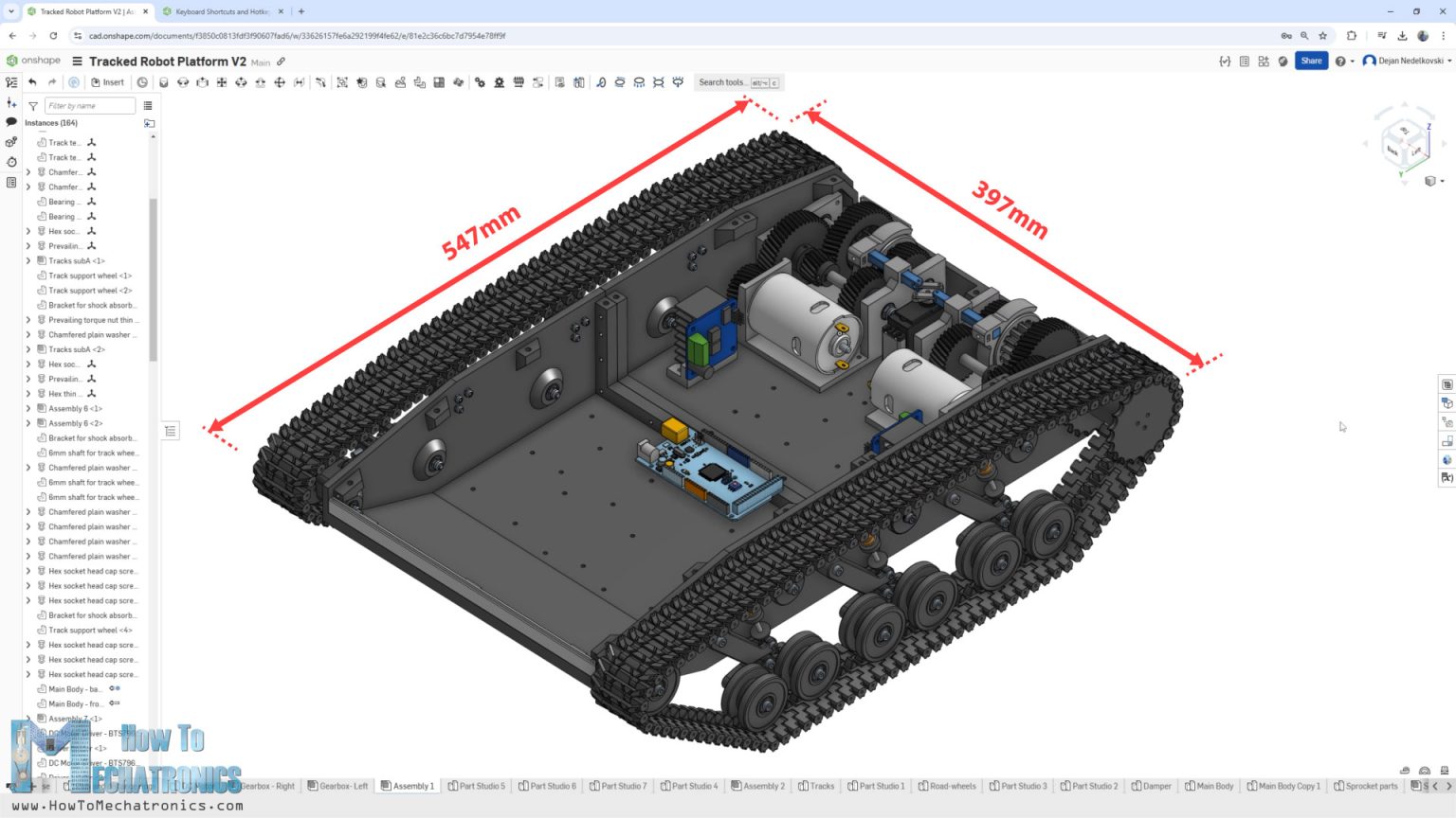 Making a BEAST of a 3D Printed RC TANK with Dual Speed Gearbox - How To ...