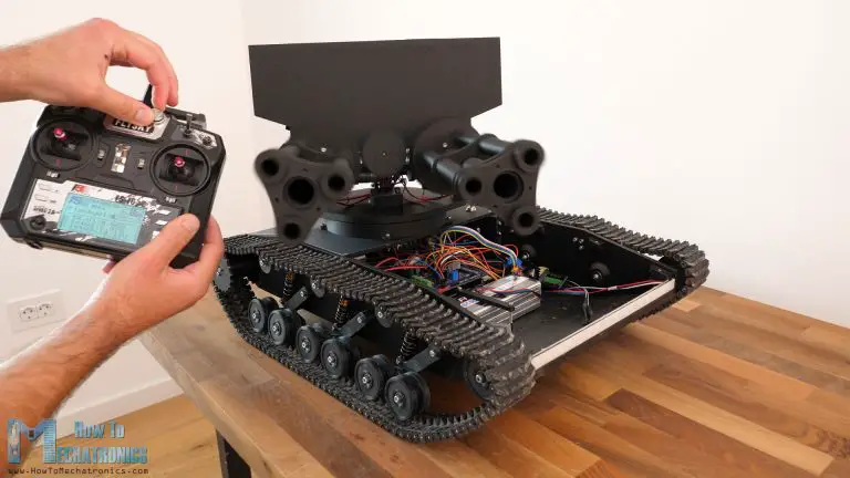 NERF Minigun Turret for the 3D Printed RC Tank