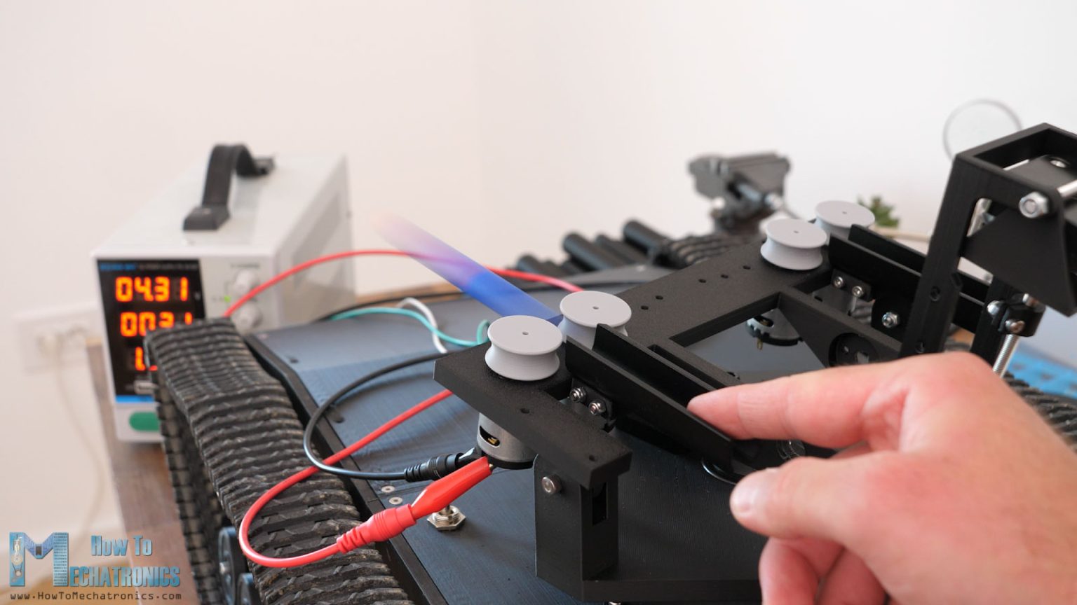NERF Minigun Turret for the 3D Printed RC Tank